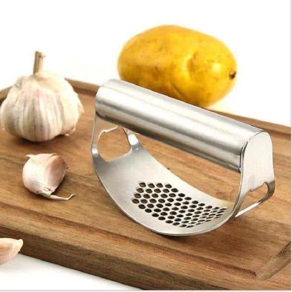 Stainless Steel Garlic Press – aakip.com