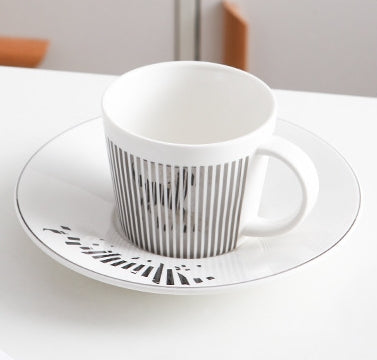 aakip™-Moving Reflection Creative Coffee Cup Mirror Reflection Coffee ...