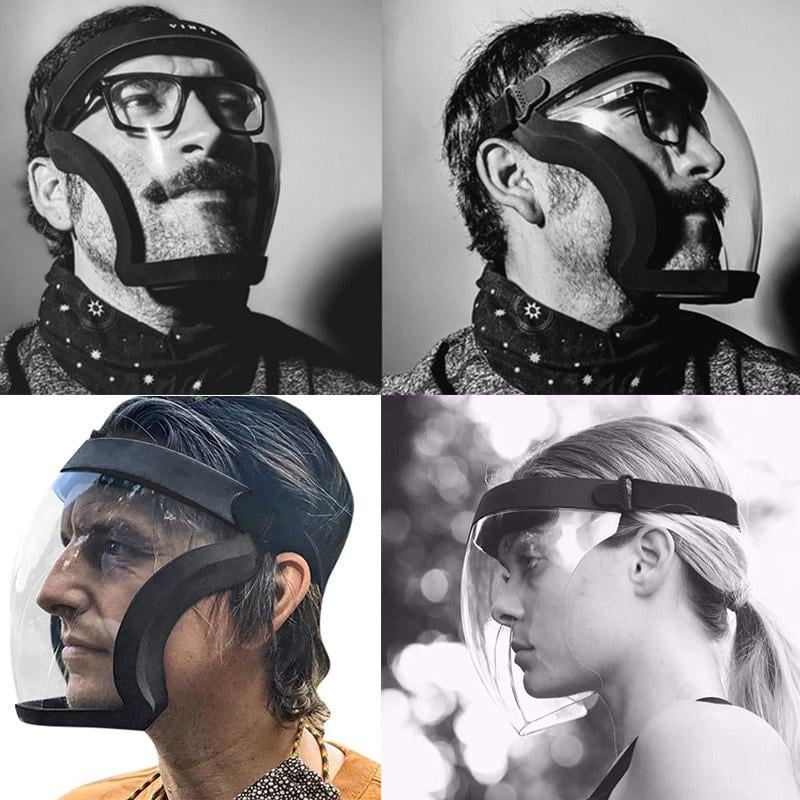 aakip™-Full Face Protection Large Transparent Face Shield – aakip.com