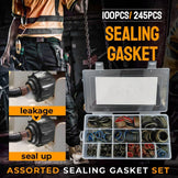 aakip™-100pcs/ 245pcs Assorted Sealing Gasket Set – aakip.com