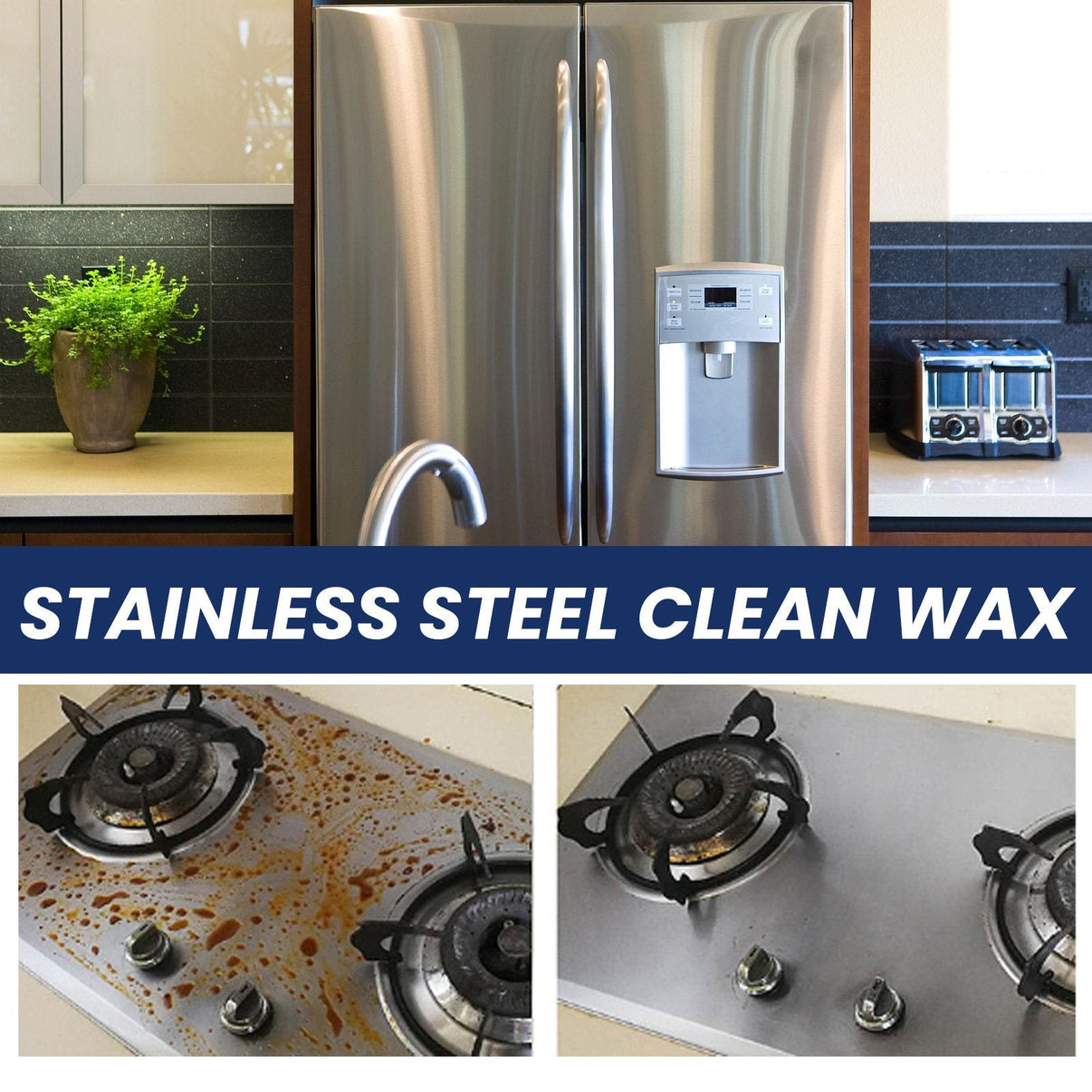 Magical Nano-Technology Stainless Steel Cleaning Paste-SURFACE SAFE, N ...
