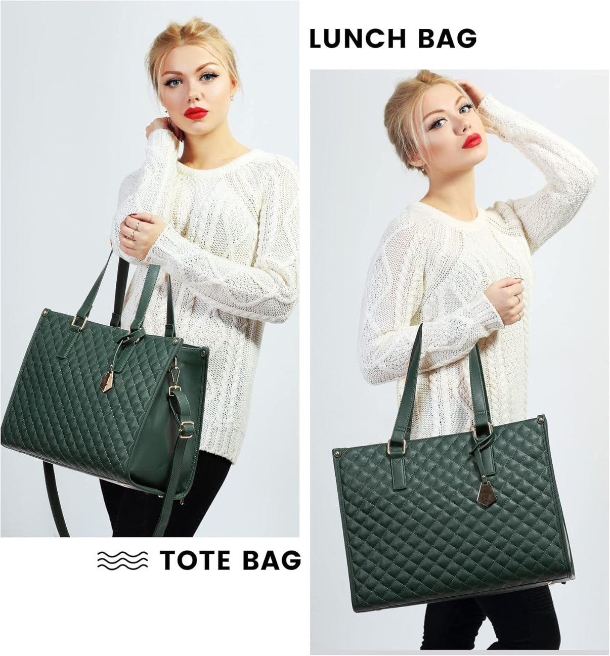 🍱 The Ultimate 2-in-1 Tote Bag – Where Elegance Meets Functionality! 🍽 ...