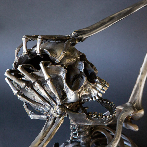 aakip™-Break the Rules Madness Skeleton Bust Sculpture – aakip.com